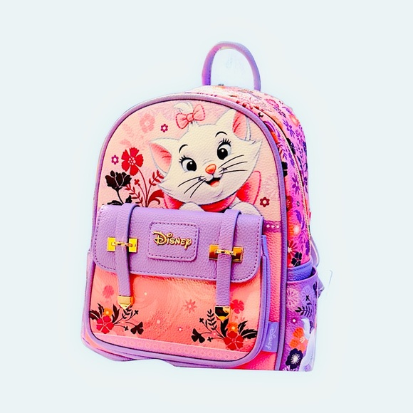 Disney | Bags | Disney Aristocats Marie 1 Vegan Leather Fashion Mini ...